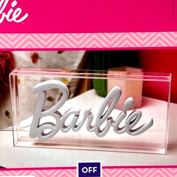 Barbie | Accents | New Barbie Neon Sign Pink | Poshmark